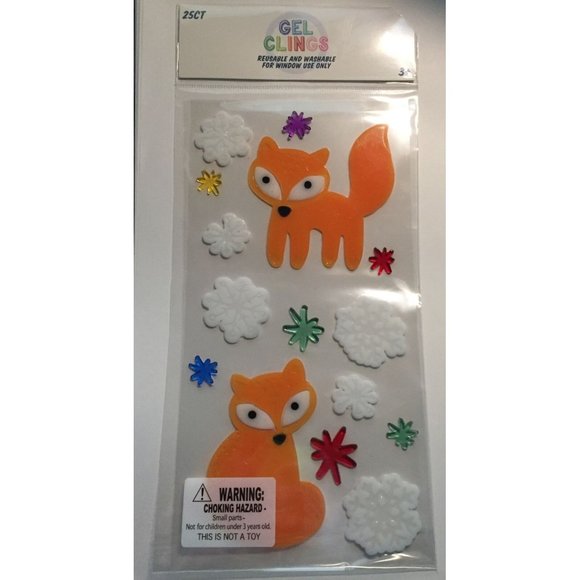 Unbranded | Holiday | New Christmas Winter Foxes Fox Snowflakes Frozen ...